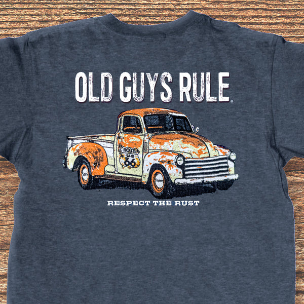Old Guys Rule T-Shirt - Rusty Truck - Old Guys Rule - Official Online ...