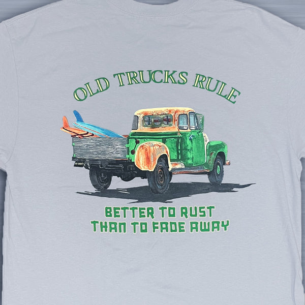 Old Guys Rule T-Shirt - Old Trucks Rule - Old Guys Rule - Official ...