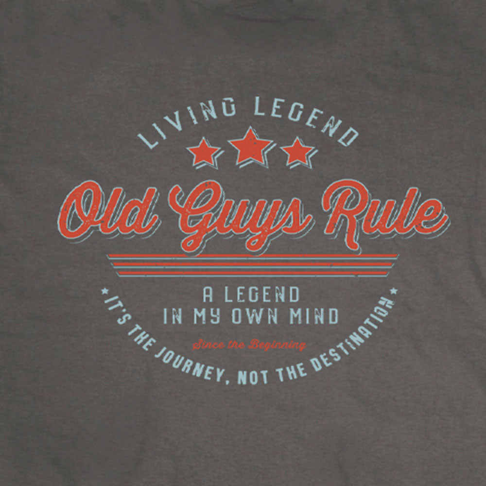 Old Guys Rule T-Shirt - Living Legend - Old Guys Rule - Official Online ...