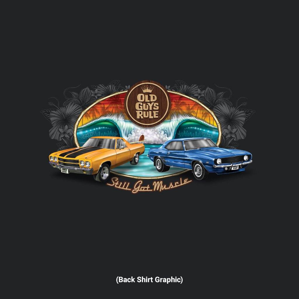 Old Guys Rule T-Shirt - Muscle Cars - Old Guys Rule - Official Online ...