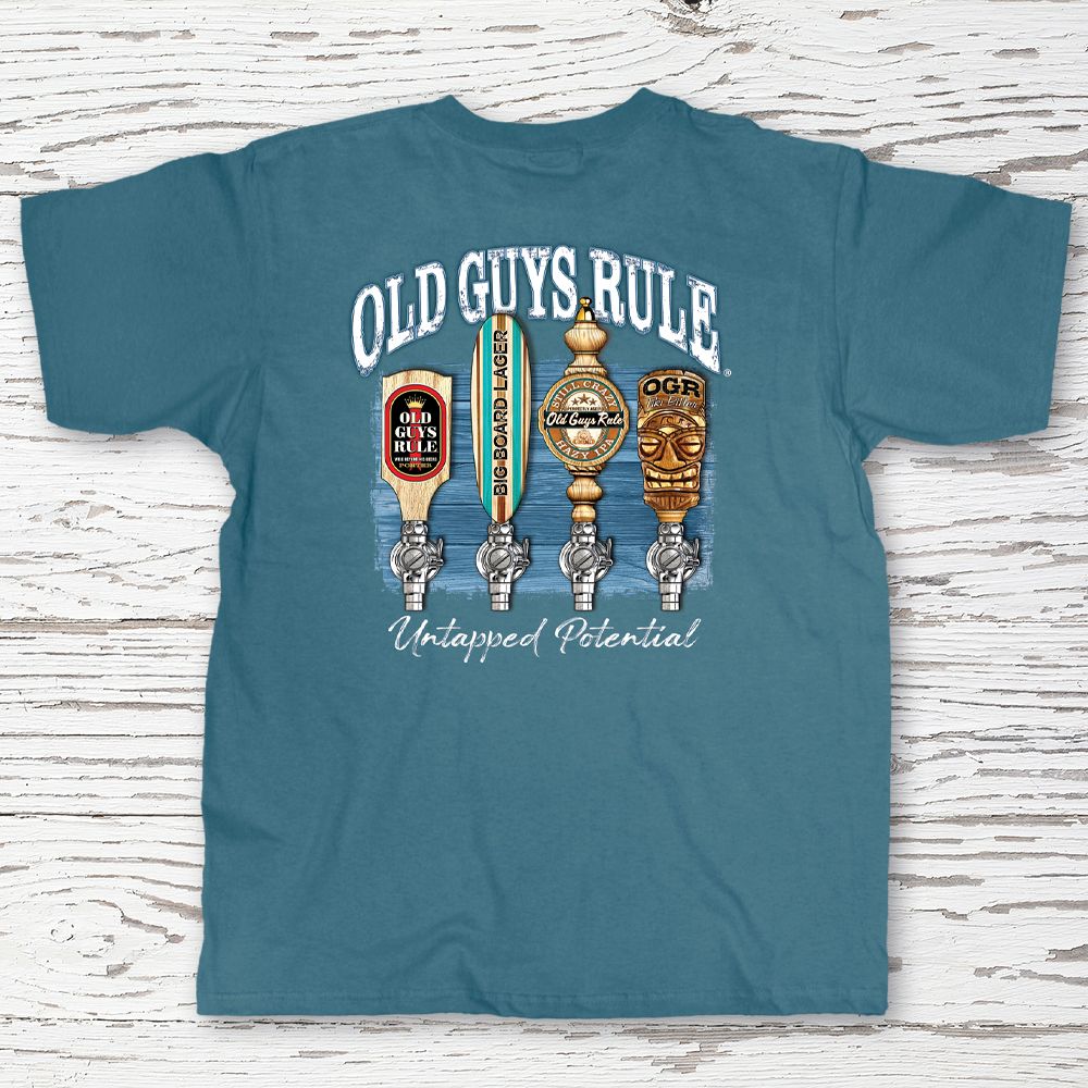 Old Guys Rule T-Shirt - Untapped Potential II - Old Guys Rule - Official Online Store | Largest ...