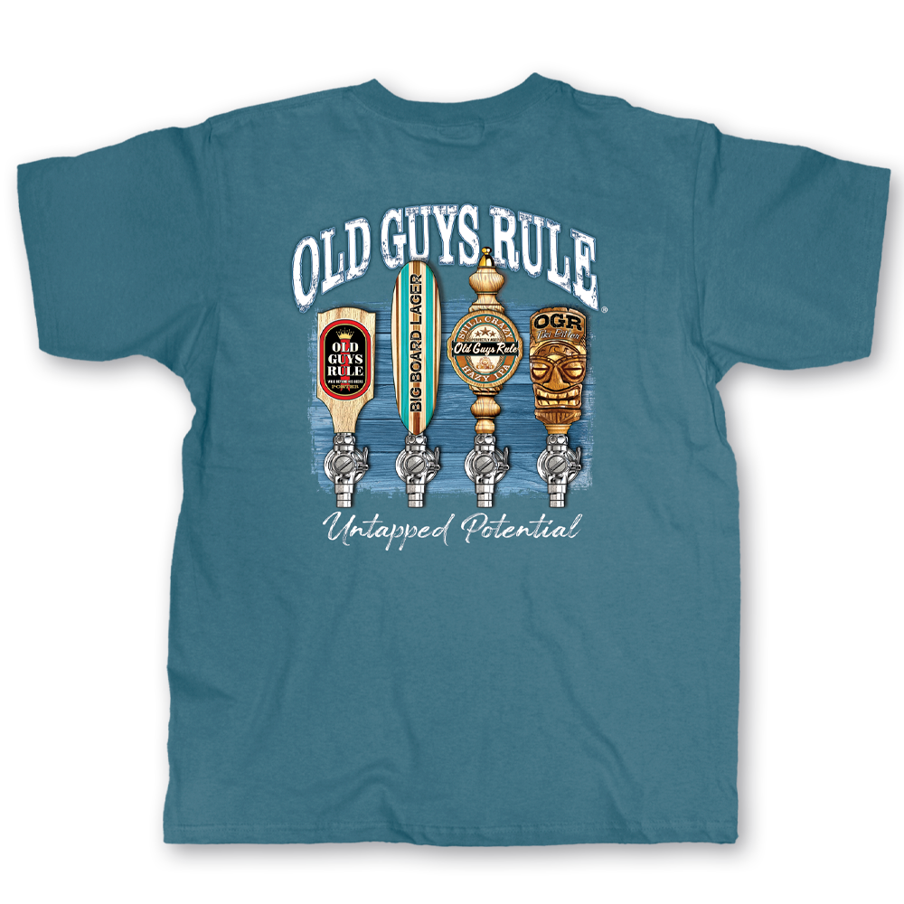 Old Guys Rule T-Shirt - Untapped Potential II - Old Guys Rule ...